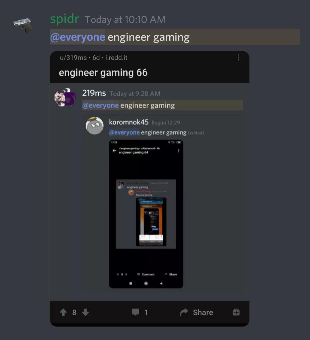 Engineer gaming 67 | Scrolller