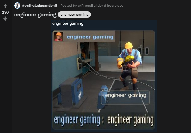 engineer gaming | Scrolller