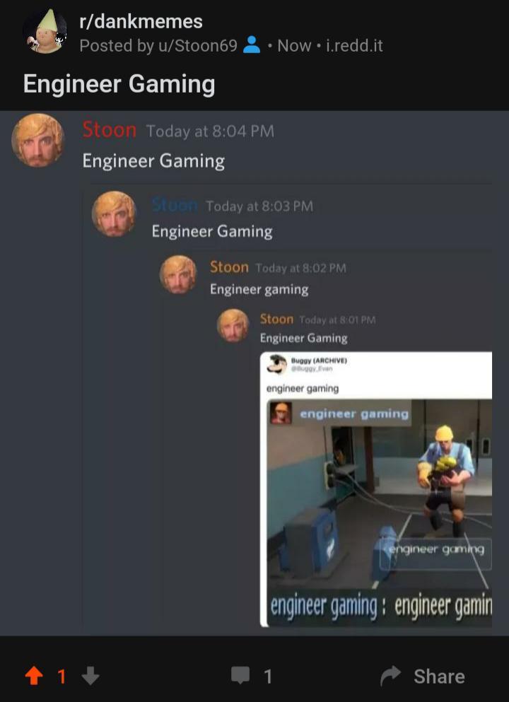 Engineer gaming | Scrolller