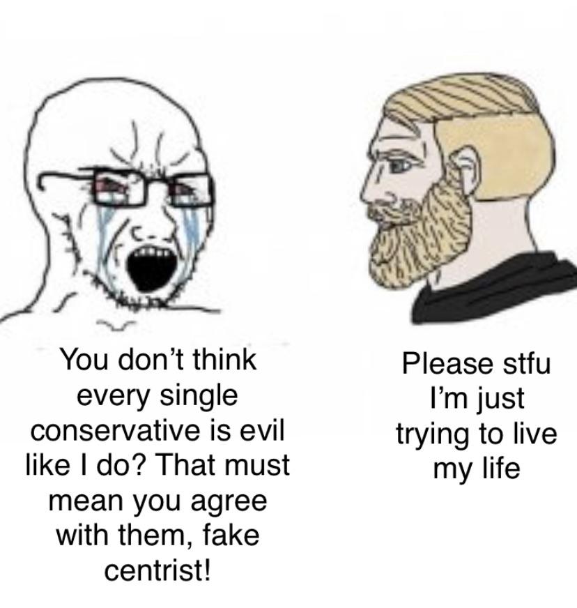 Enlightened centrism in a nutshell | Scrolller