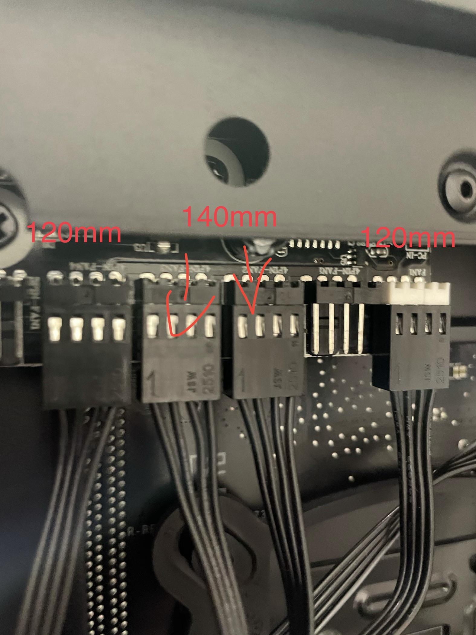 Enthoo 719 fan hub w different fan sizes question | Scrolller