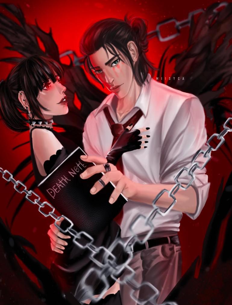 Eremika in death note by @missyca | Scrolller