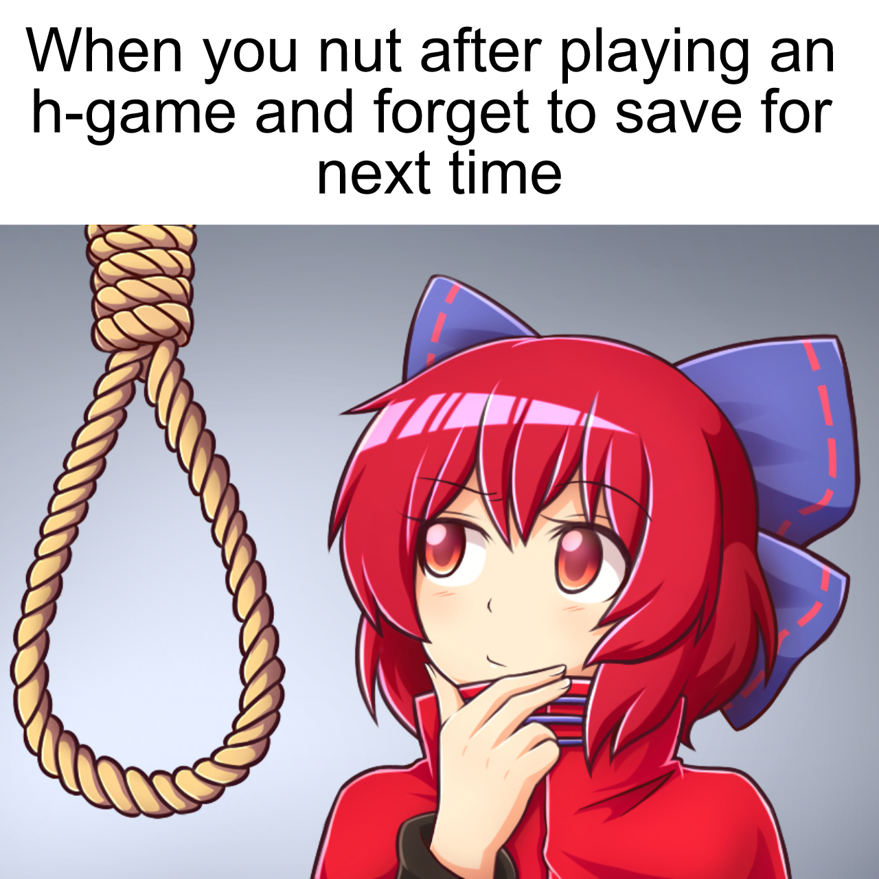 Especially when the h-game has a long, unskippable prologue/tutorial | Scrolller