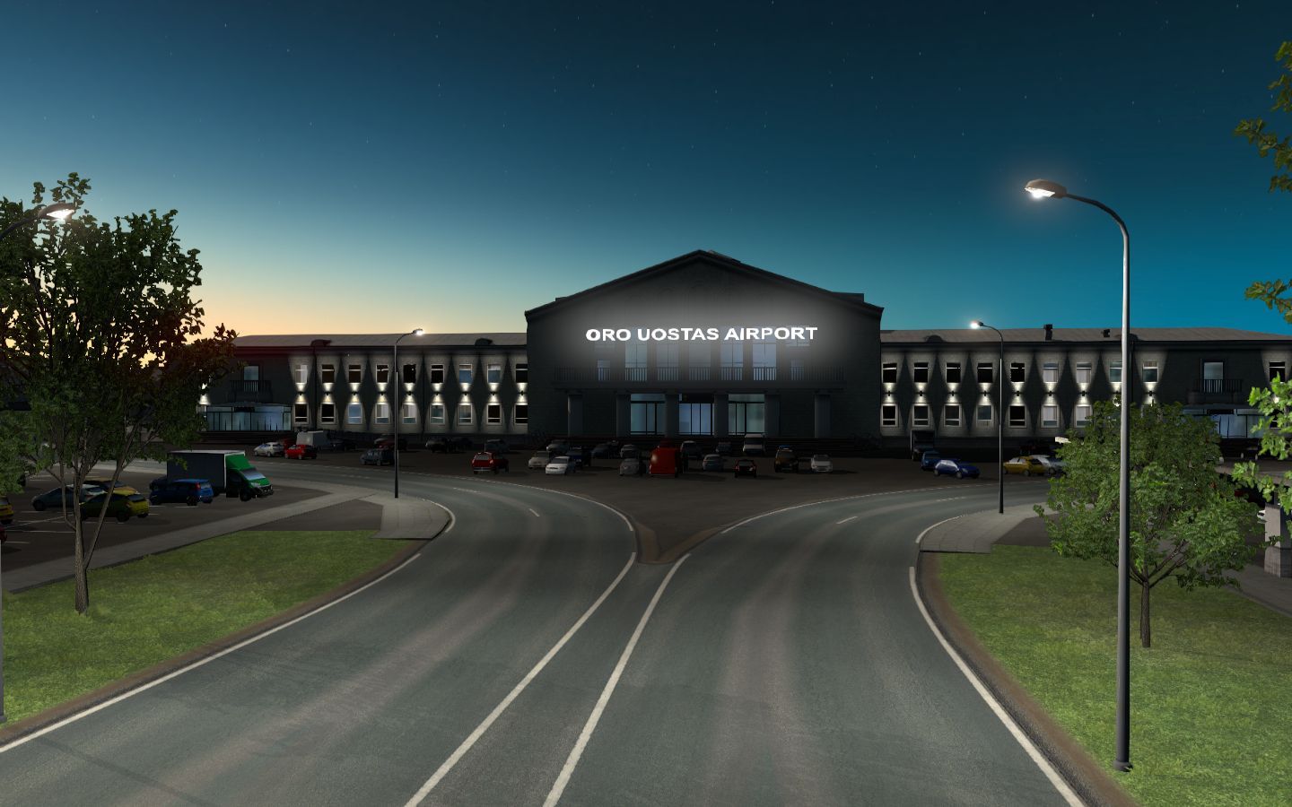 ETS2. Views. Vilnus airport | Scrolller
