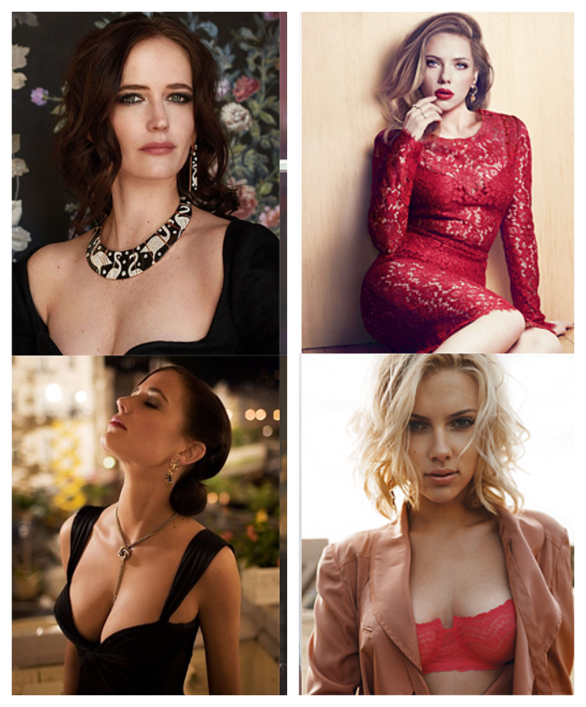 Eva Green vs Scarlett Johansson | Scrolller