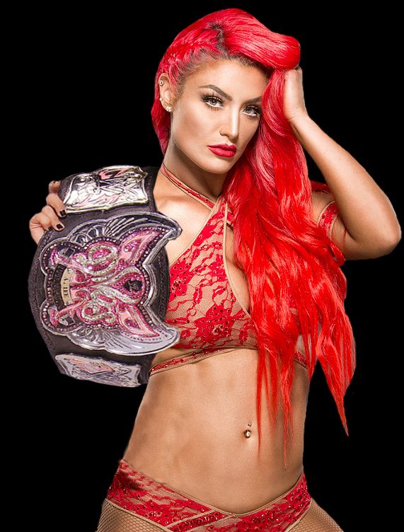 Eva Marie with the Divas Championship | Scrolller