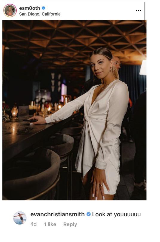 Evan in Erin’s Ig comments | Scrolller