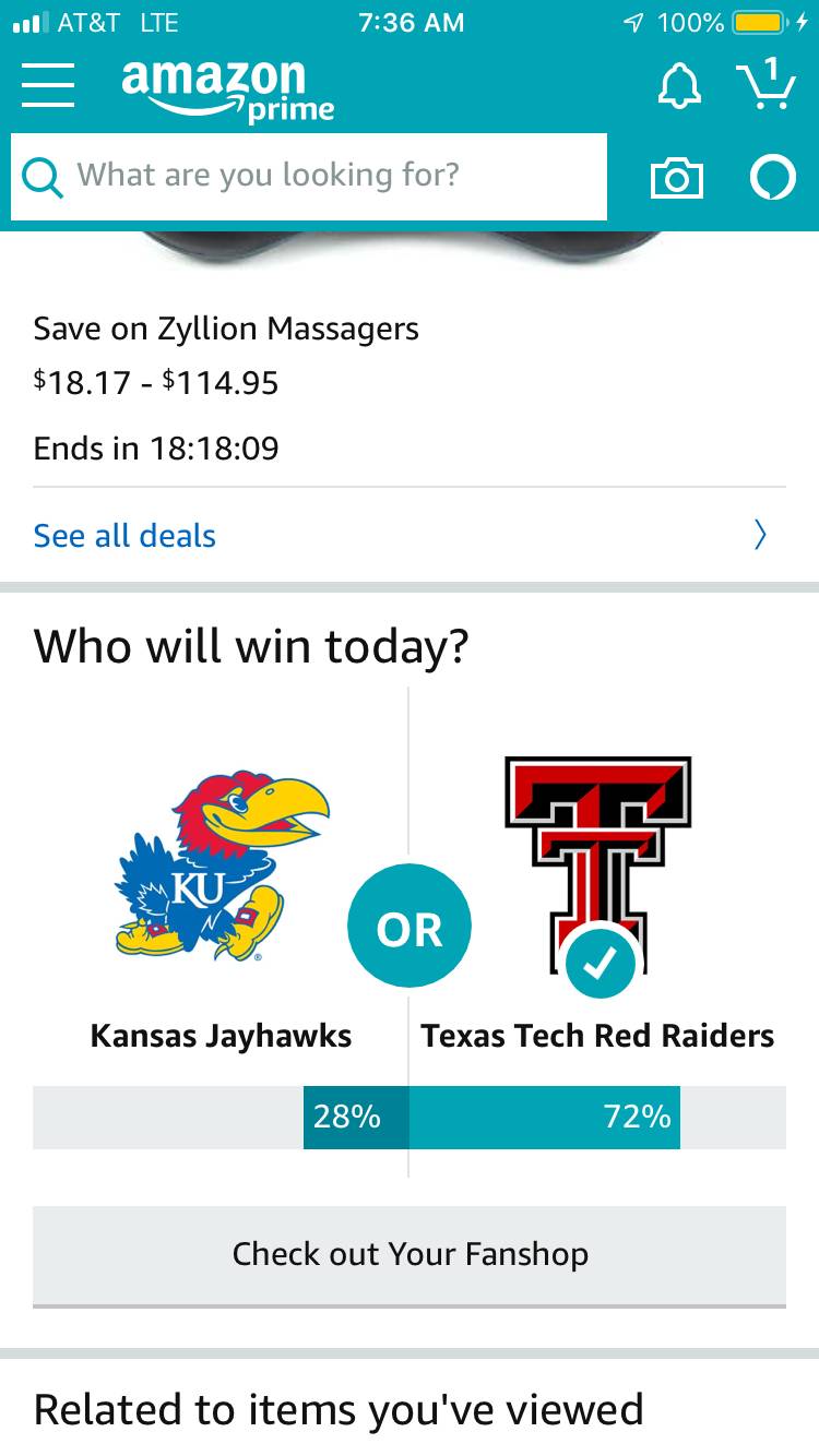 Even Amazon shoppers know #WreckEmTech | Scrolller