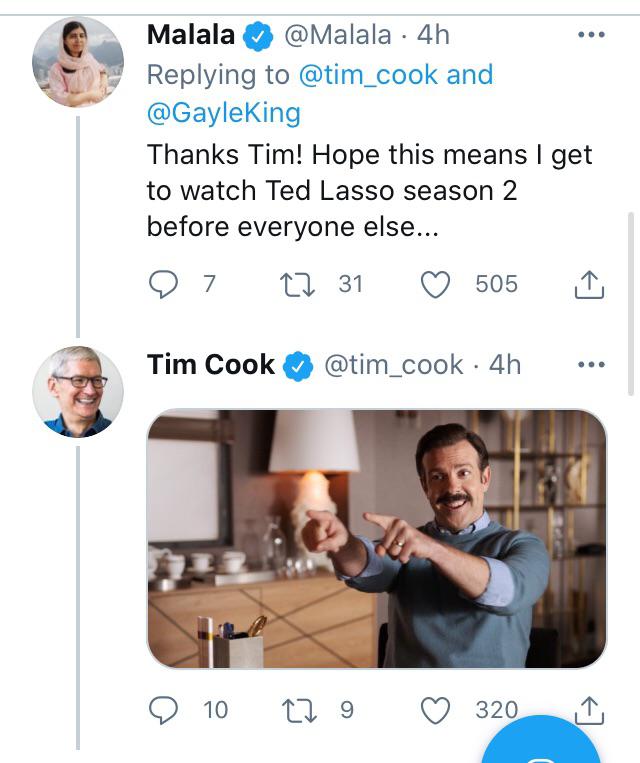 Even Malala is a fan | Scrolller