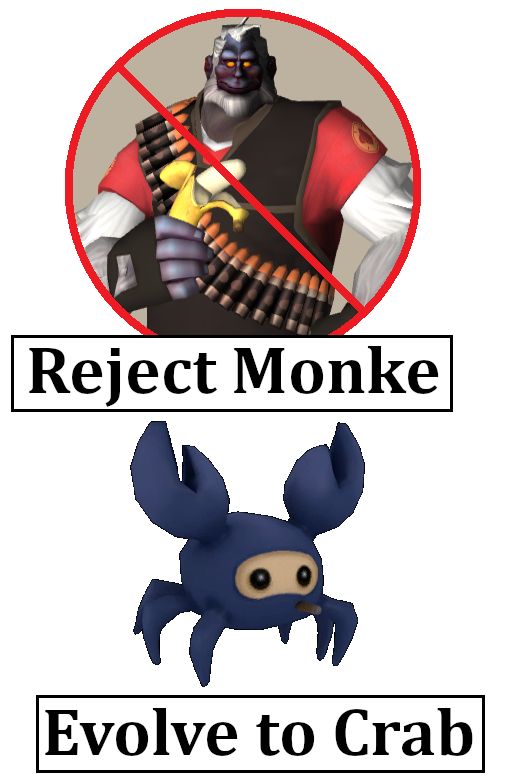 Even Tf2 monke isn't safe from evolution... | Scrolller