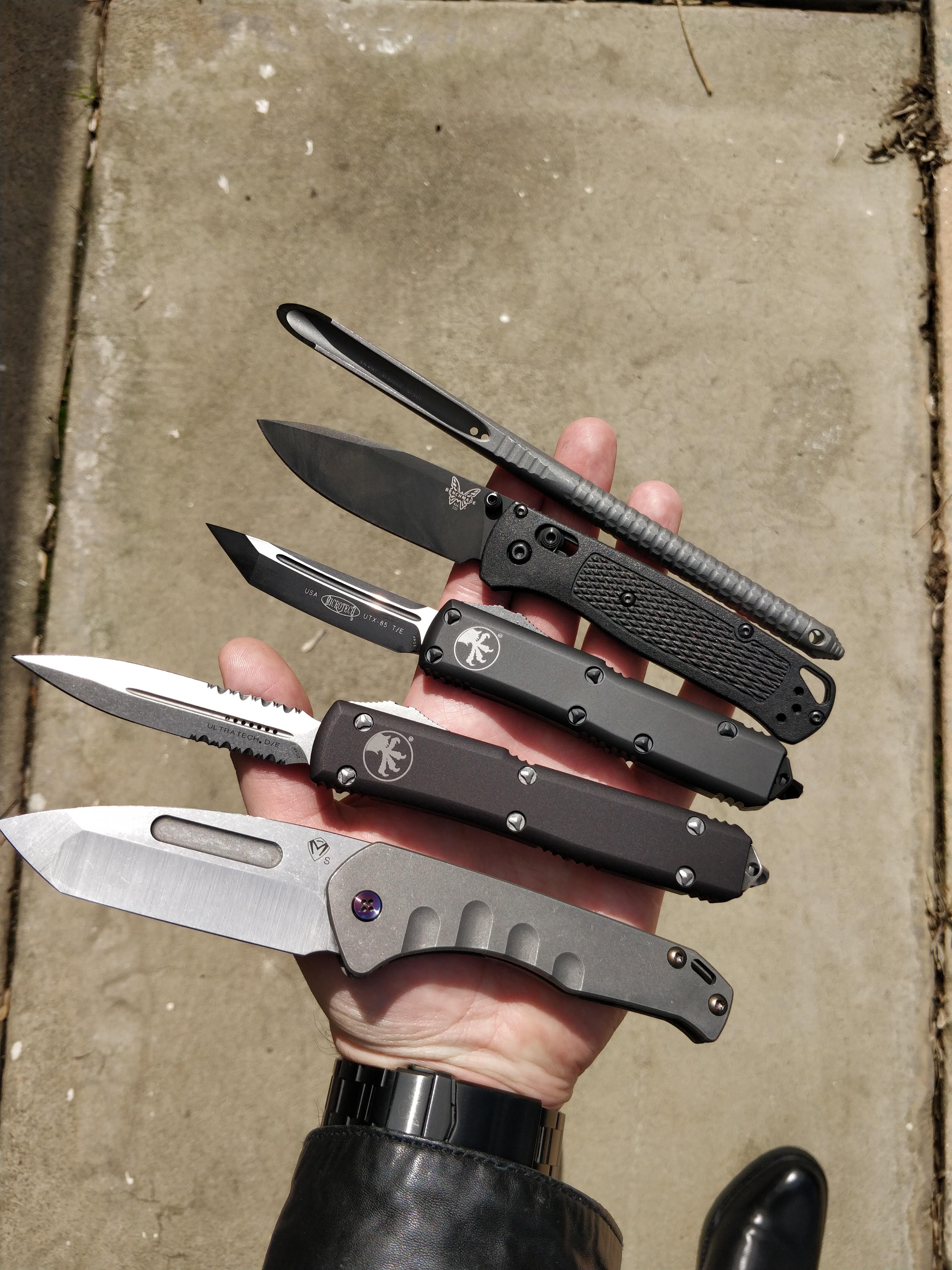 Ever walk out the house hungover and forget your knife? I did the opposite. Actually edc today ...