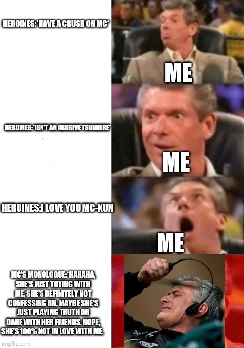 Every harem/romcom MC ever | Scrolller