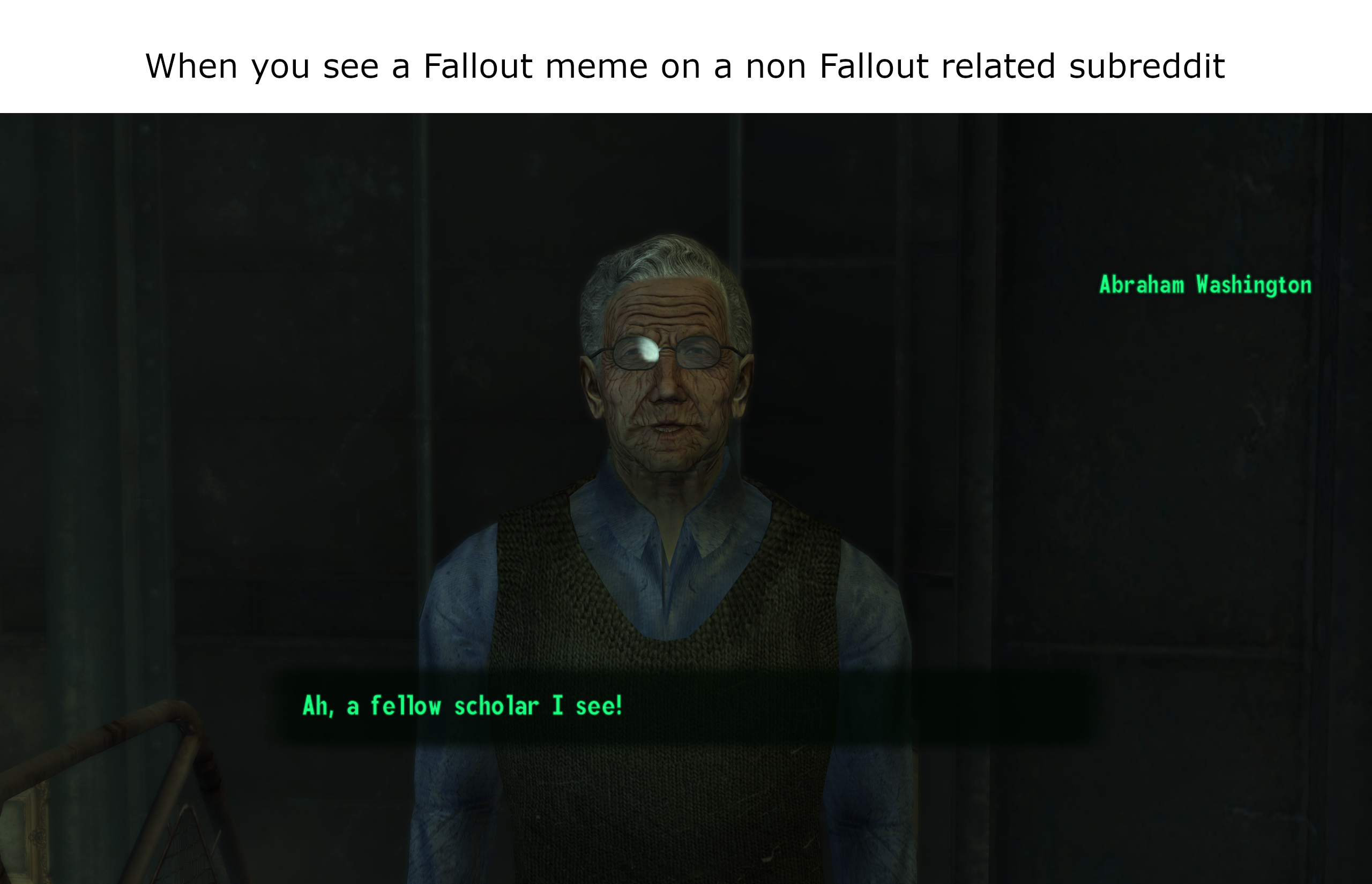 Every subreddit can be a Fallout subreddit | Scrolller