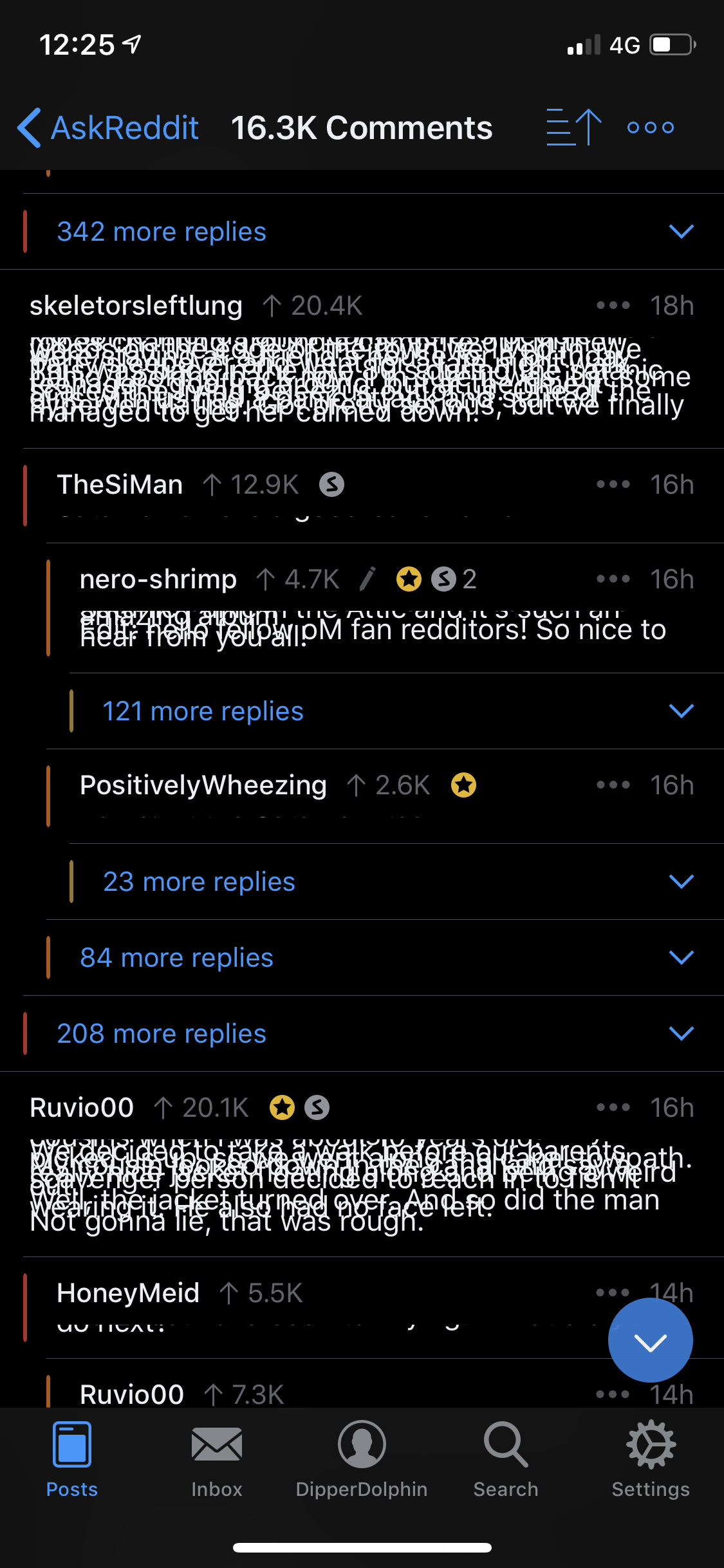 Every thread looks like this | Scrolller
