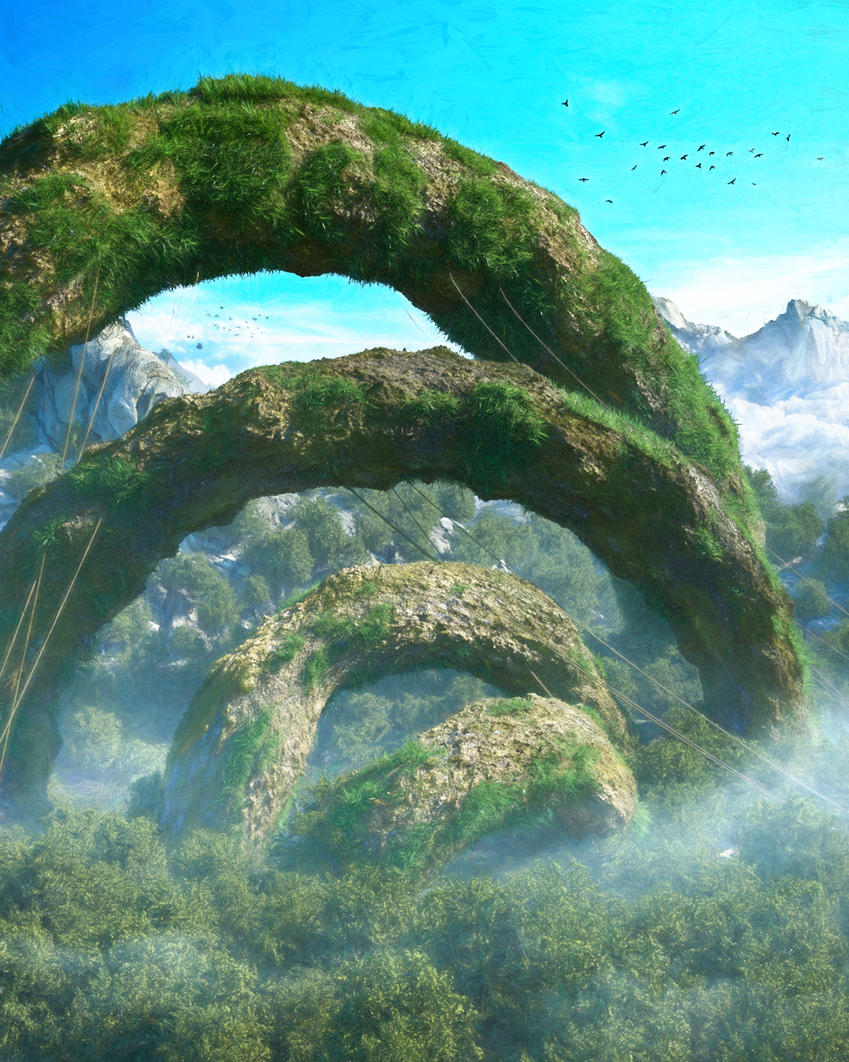 Everyday Render - Lining (Cinema 4D + Octane + Photoshop) | Scrolller