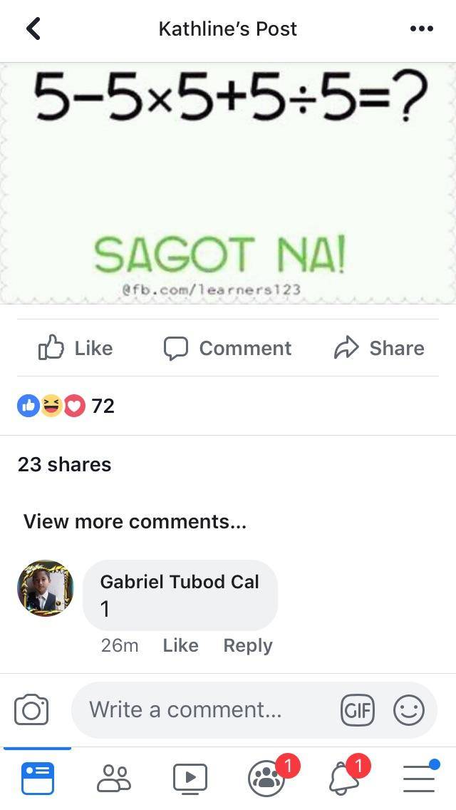 Everyday, we stray further from the math gods | Scrolller