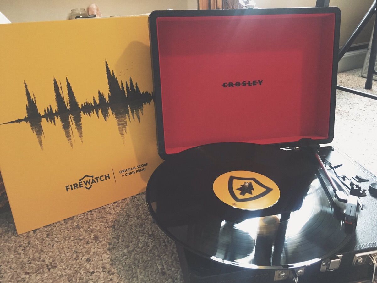 Everything about the Firewatch vinyl is absolutely beautiful. | Scrolller