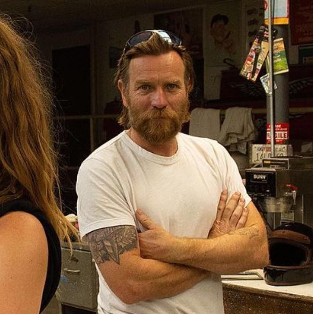 Ewan McGregor with a beard for the new Obi Wan Kenobi series 😍 | Scrolller