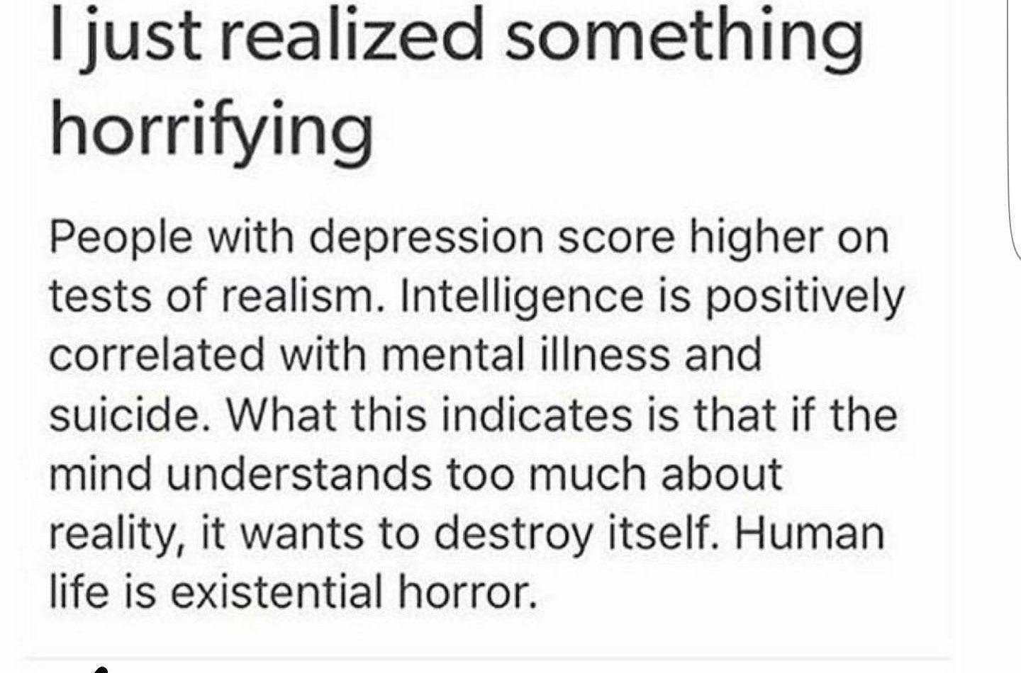 existential horror | Scrolller