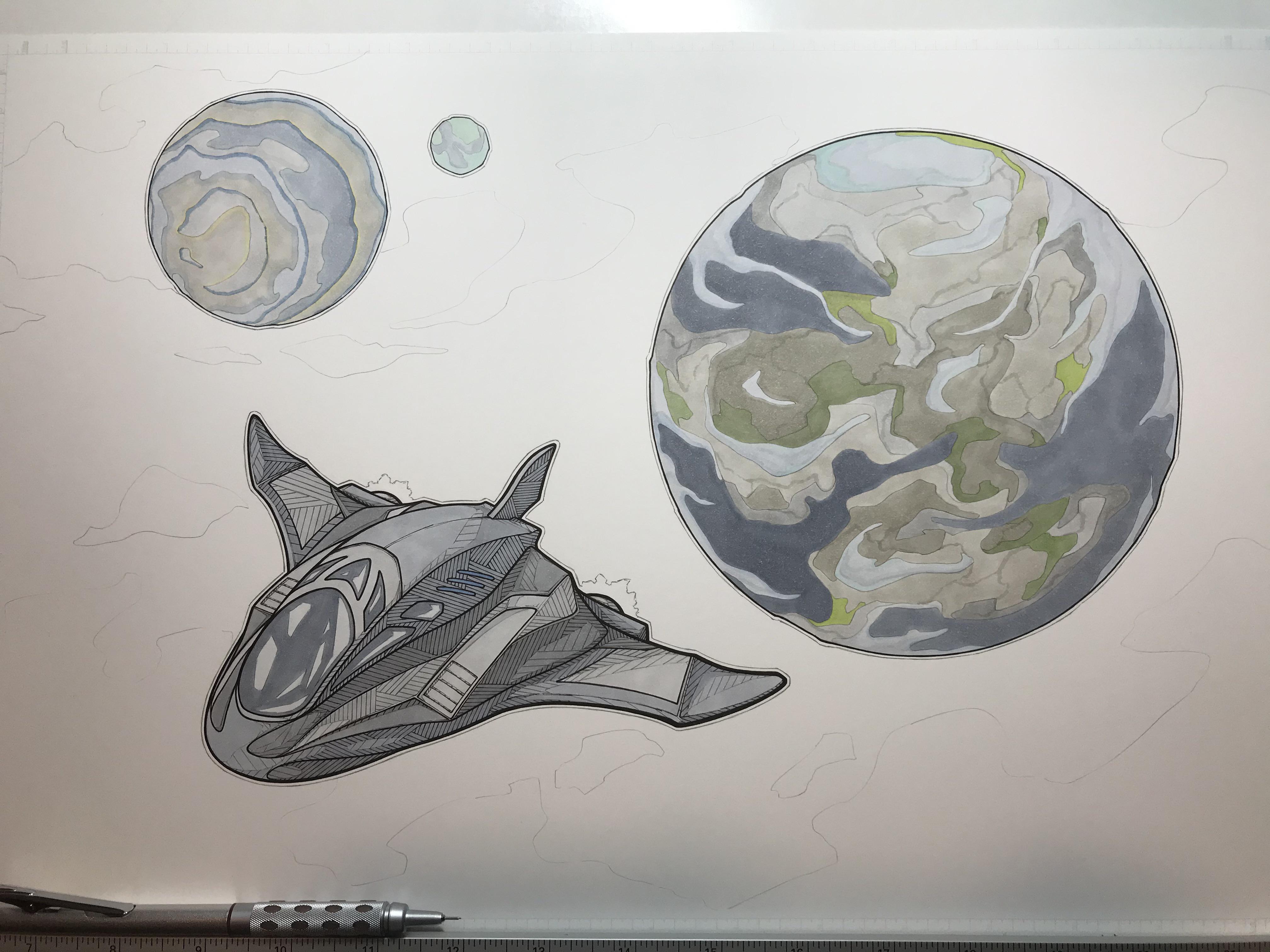 “Expedition” work in progress. | Scrolller