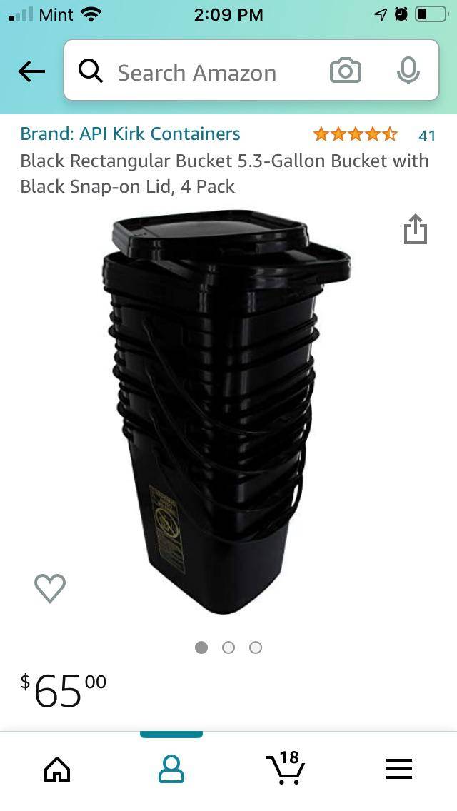 Expensive but perfect rDWC veg buckets | Scrolller