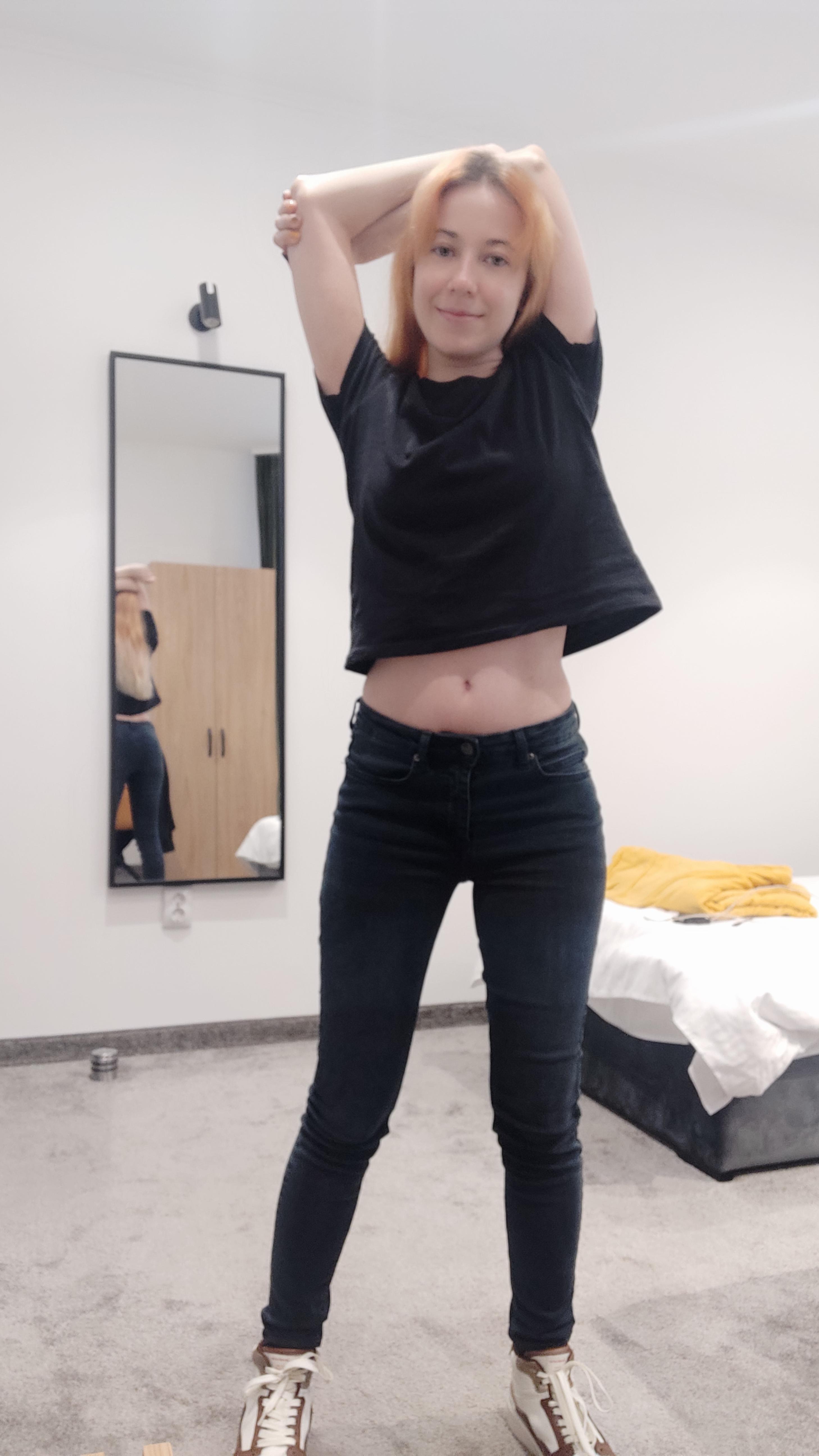 Exposed by stretching | Scrolller