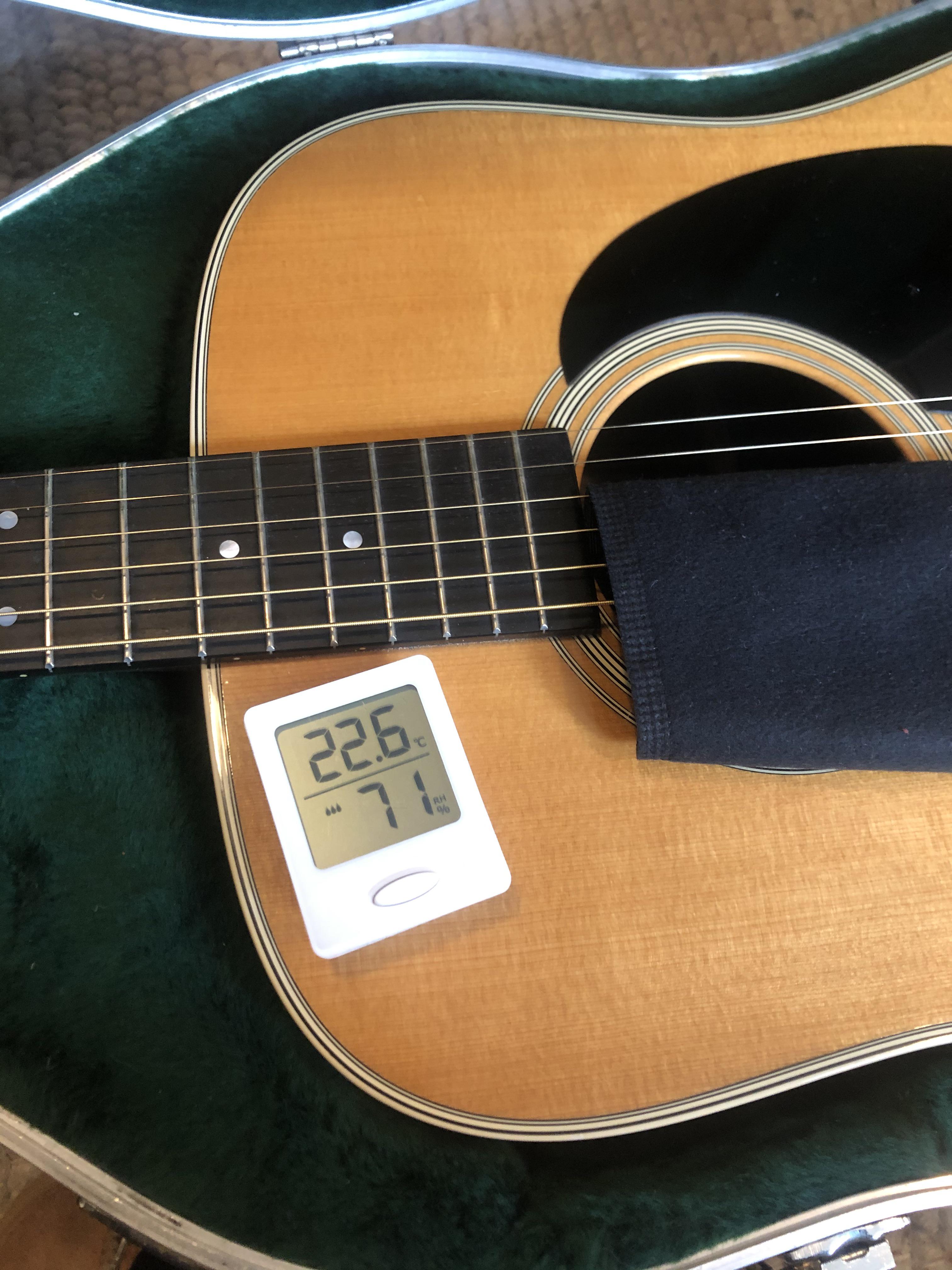 Extreme humidity on my D-28 with D’Addario Humidipak - Please see comments | Scrolller