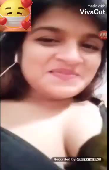 🔥🥰 Extremely Cute Desi GF just can't resist Licking her Boobs ...