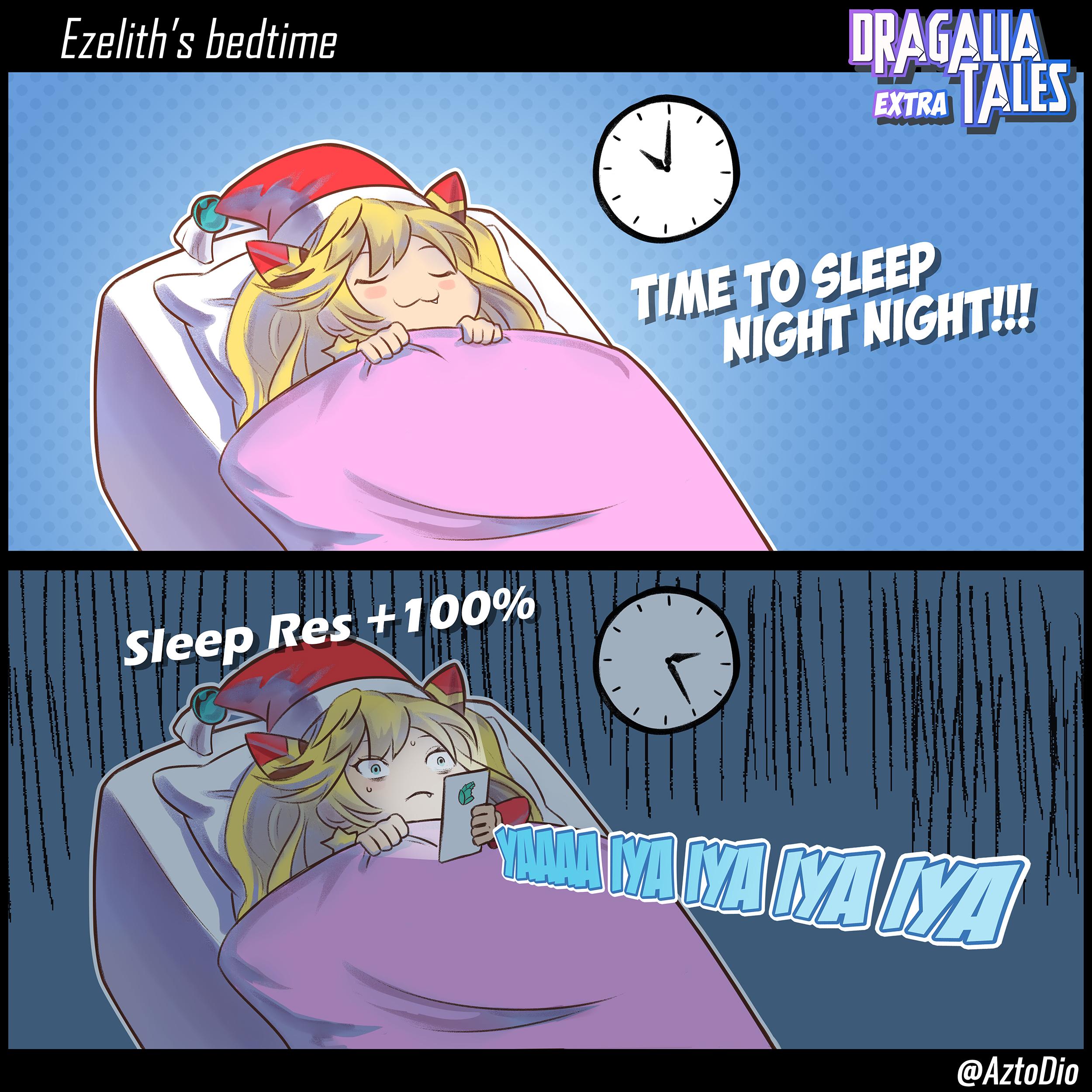 Ezelith's bedtime | Scrolller