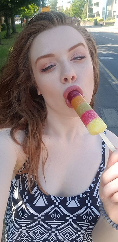 [F] Nothing like sucking on a lollie on a summers day! | Scrolller