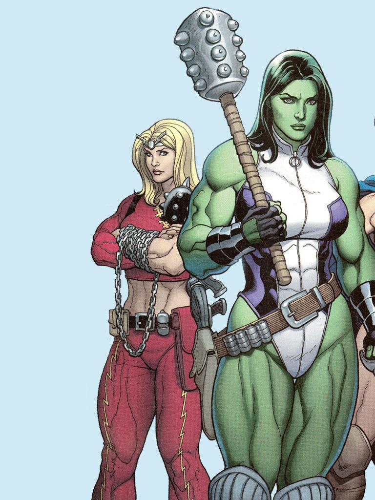 (F4F) She HulkxThundra work Muscle Yuri NSFW RP | Scrolller