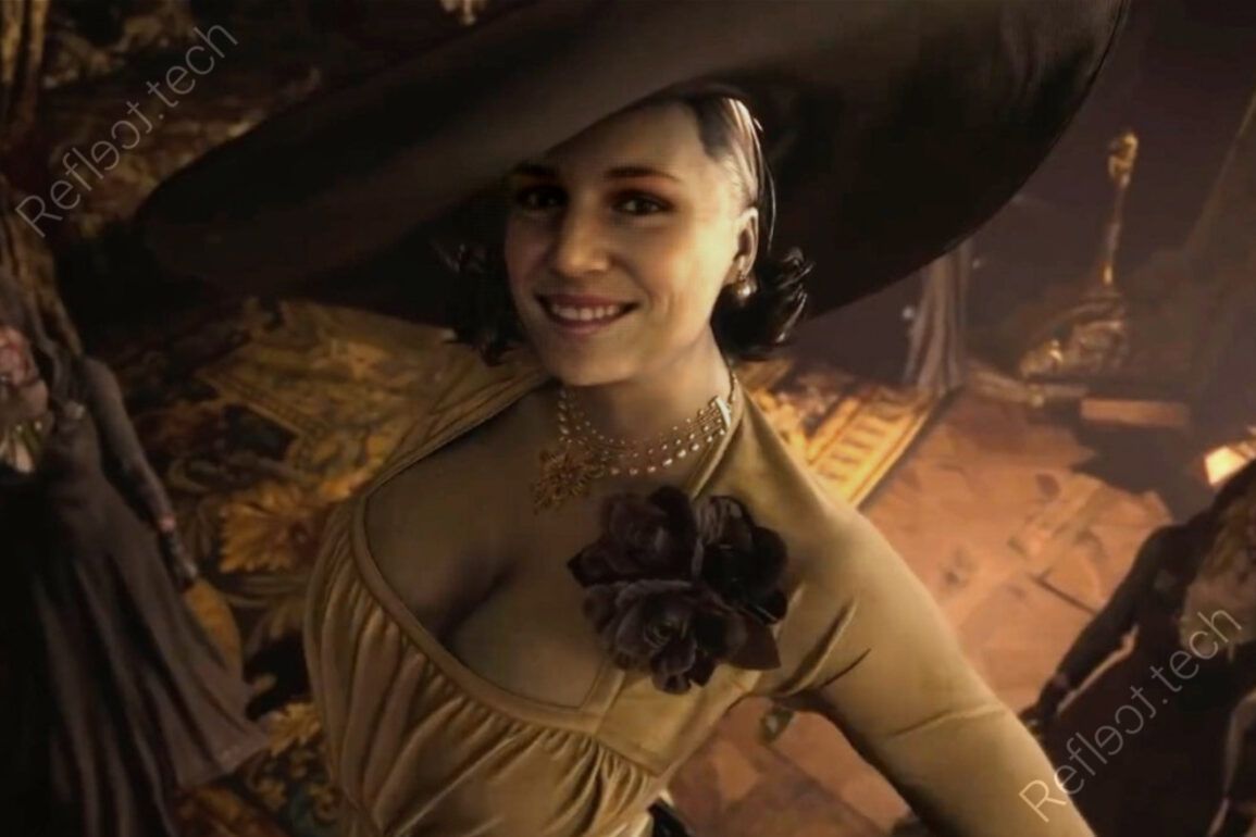 Face Swap: Xev Bellringer as Lady Dimitrescu | Scrolller