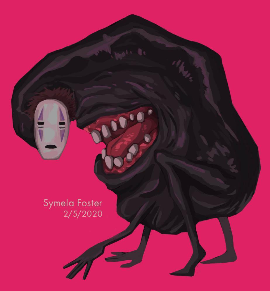 Faceless fanart I did for the 6 fanarts challenge | Scrolller