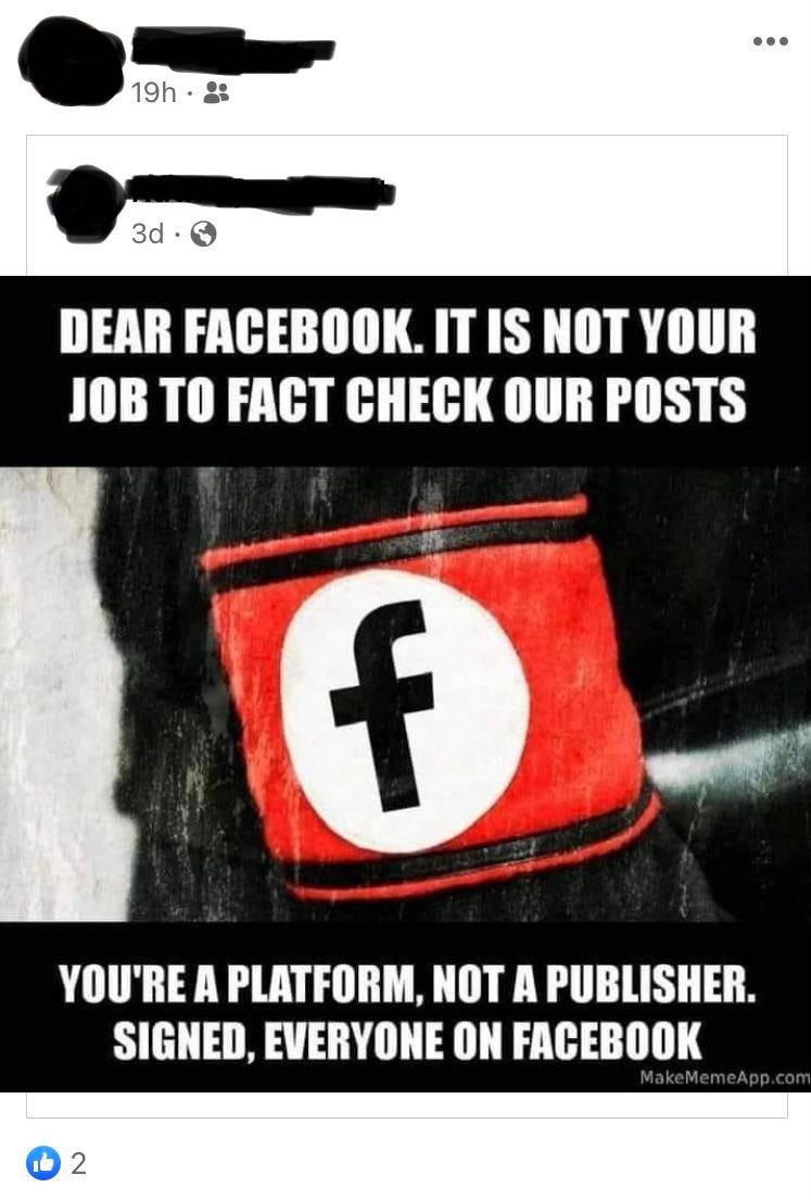 Fact Checkers are the new Nazis. | Scrolller