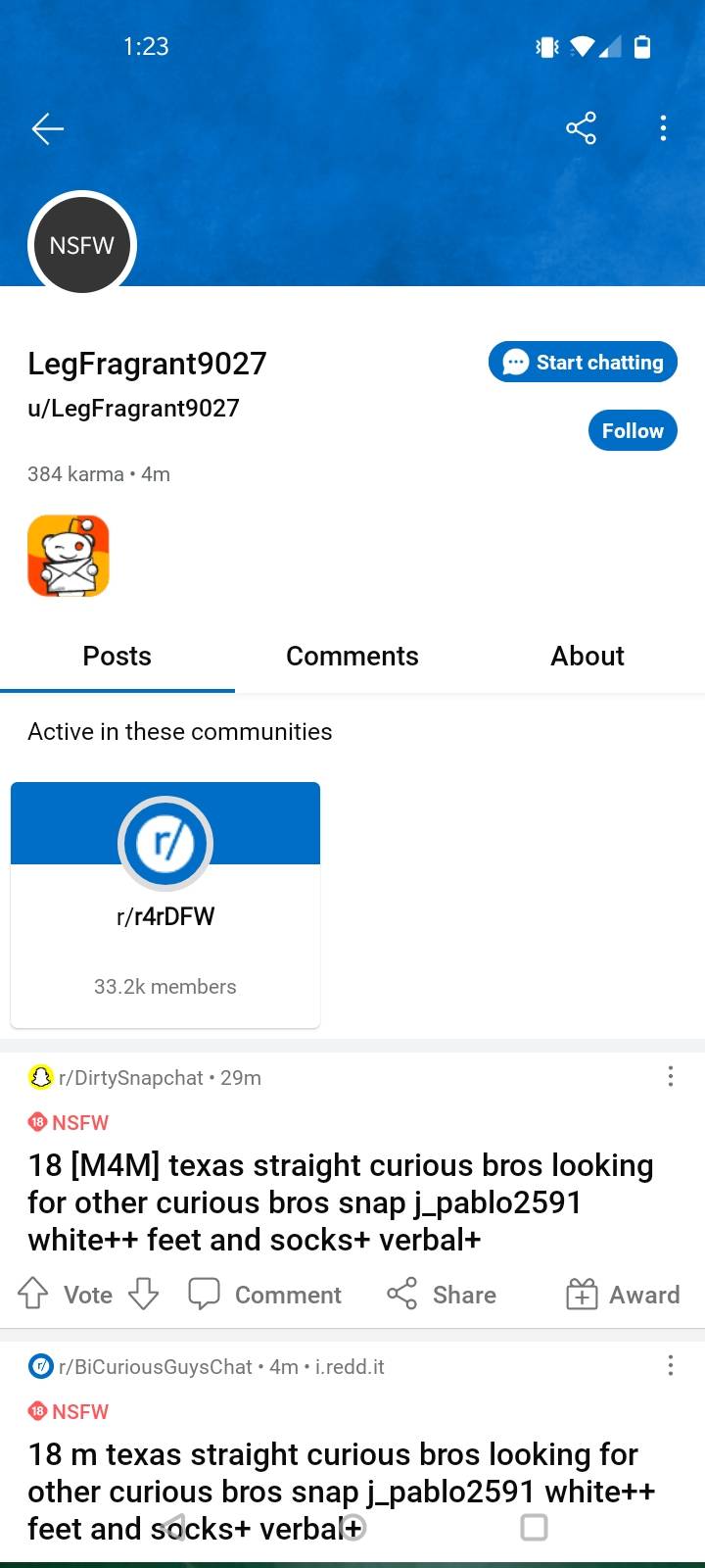 Fake account plz do not trust, he just wants pics and never meets, the pics are also not his ...