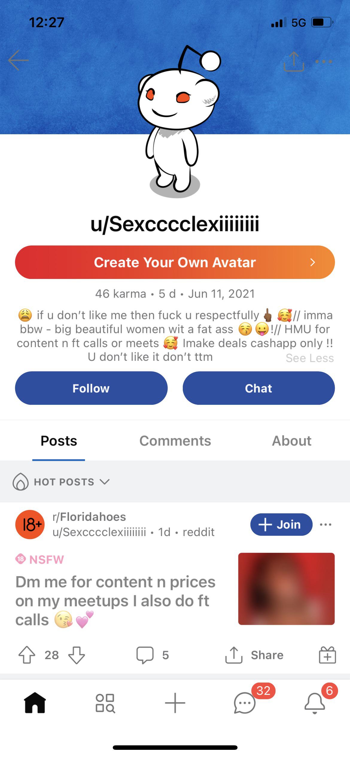 Fake. Don’t send this hoe money | Scrolller