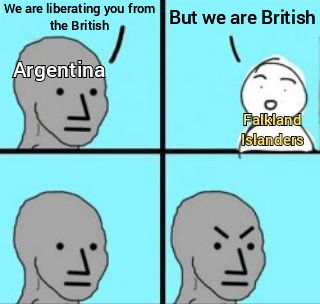Falklands war meme | Scrolller