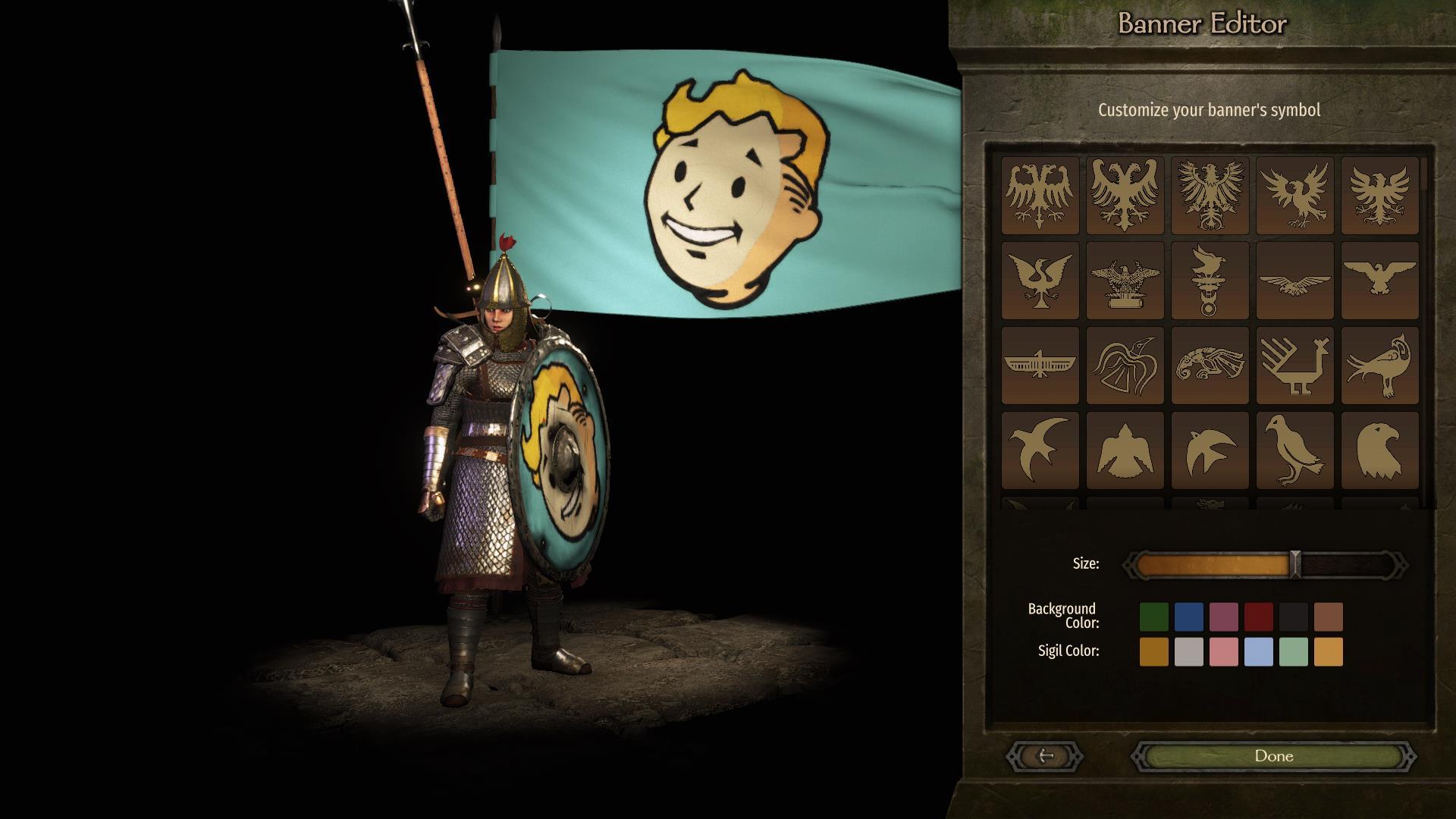 Fallout vault boy head banner | Scrolller