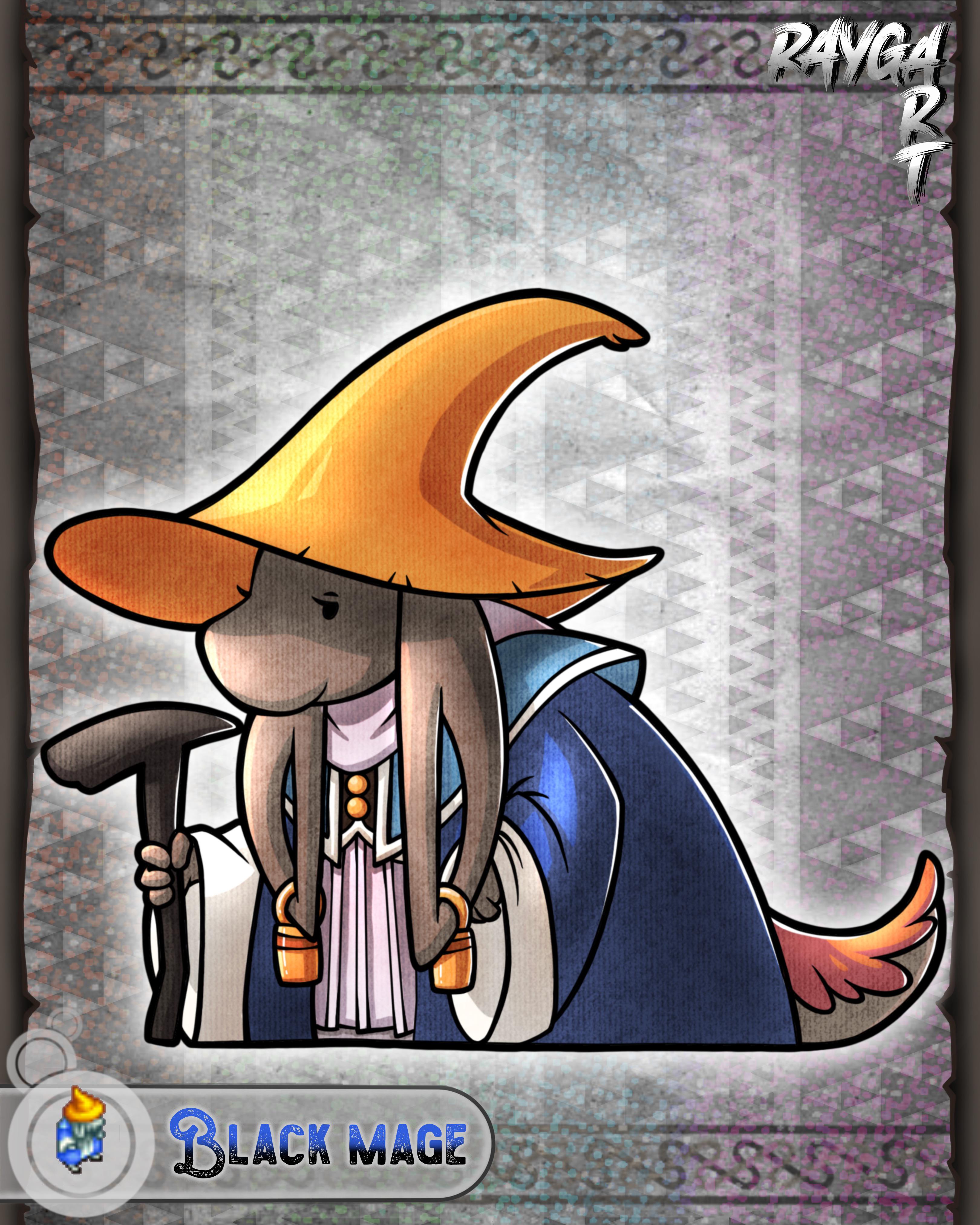 -Fan art- Black mage | Scrolller