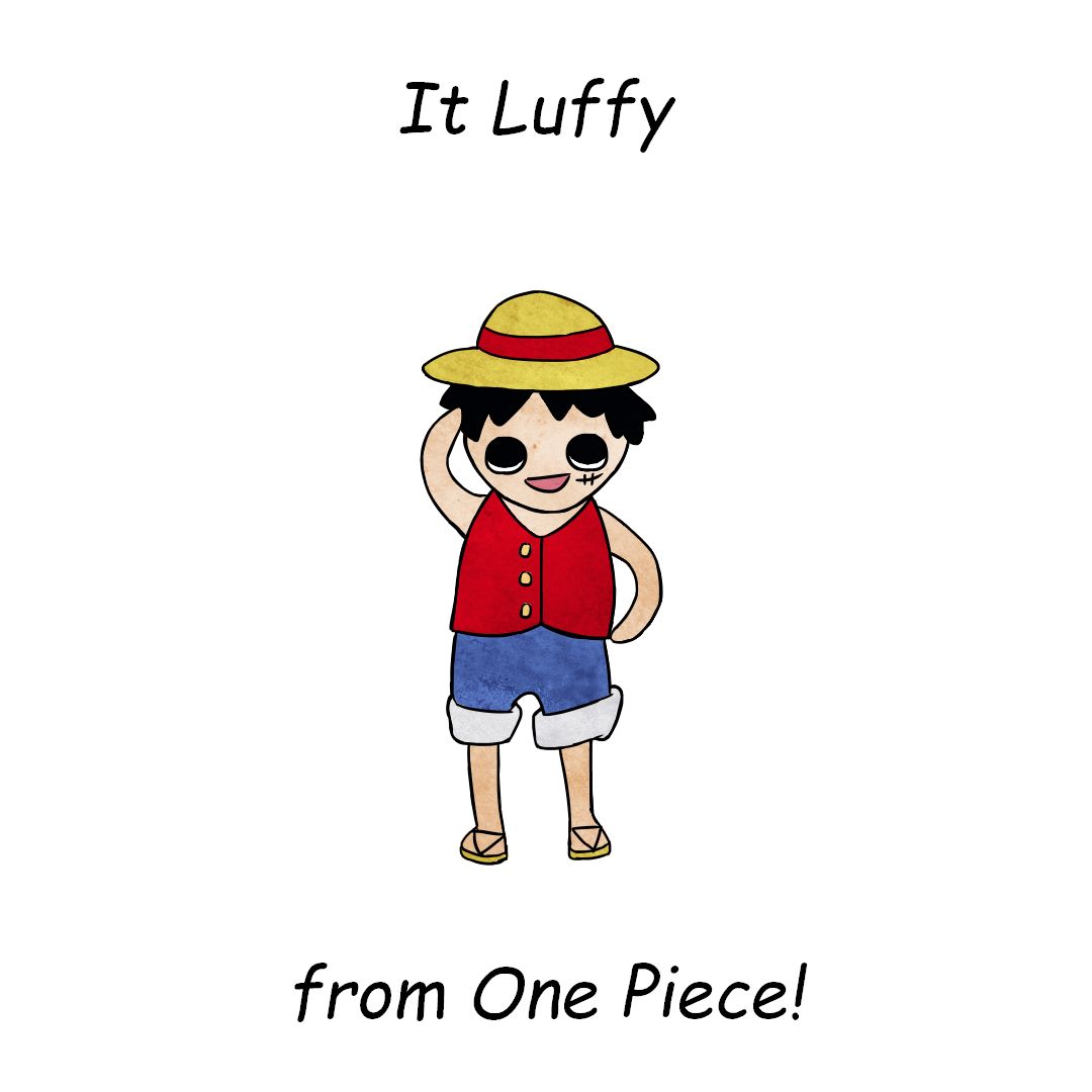 [fanart] i made dis - Luffy :> | Scrolller