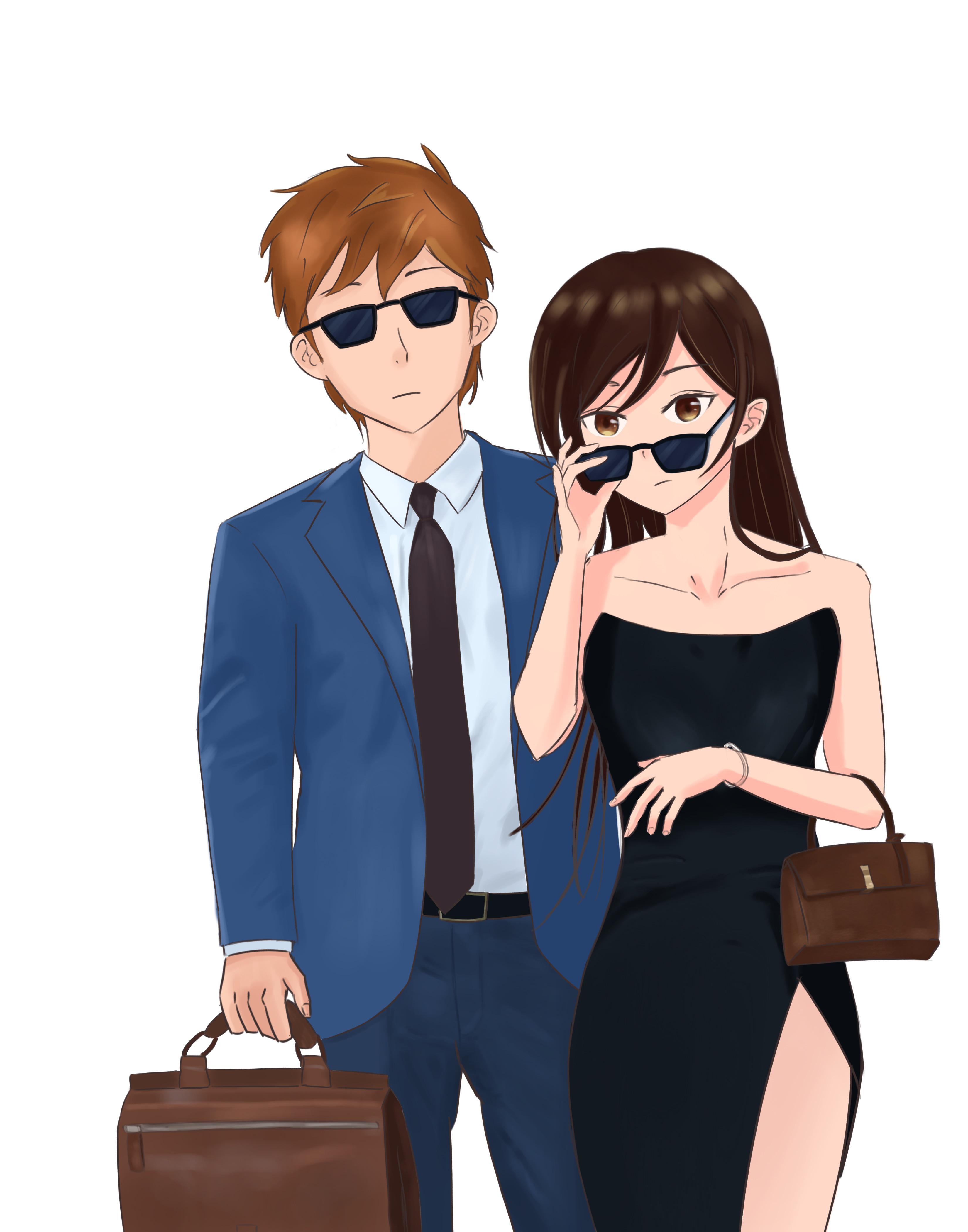 Fanart I Made Of Kazuya And Chizuru Hope You Guys Like It Scrolller