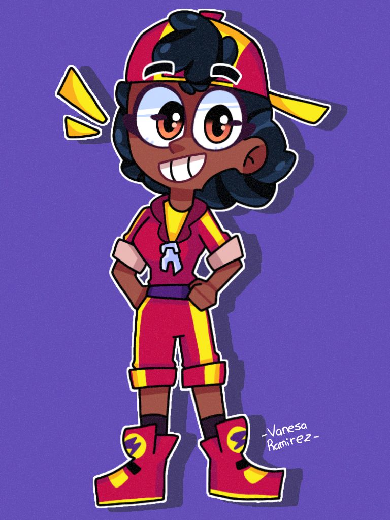 Fanart new brawler 🧡 ️Meg ️🧡 | Scrolller