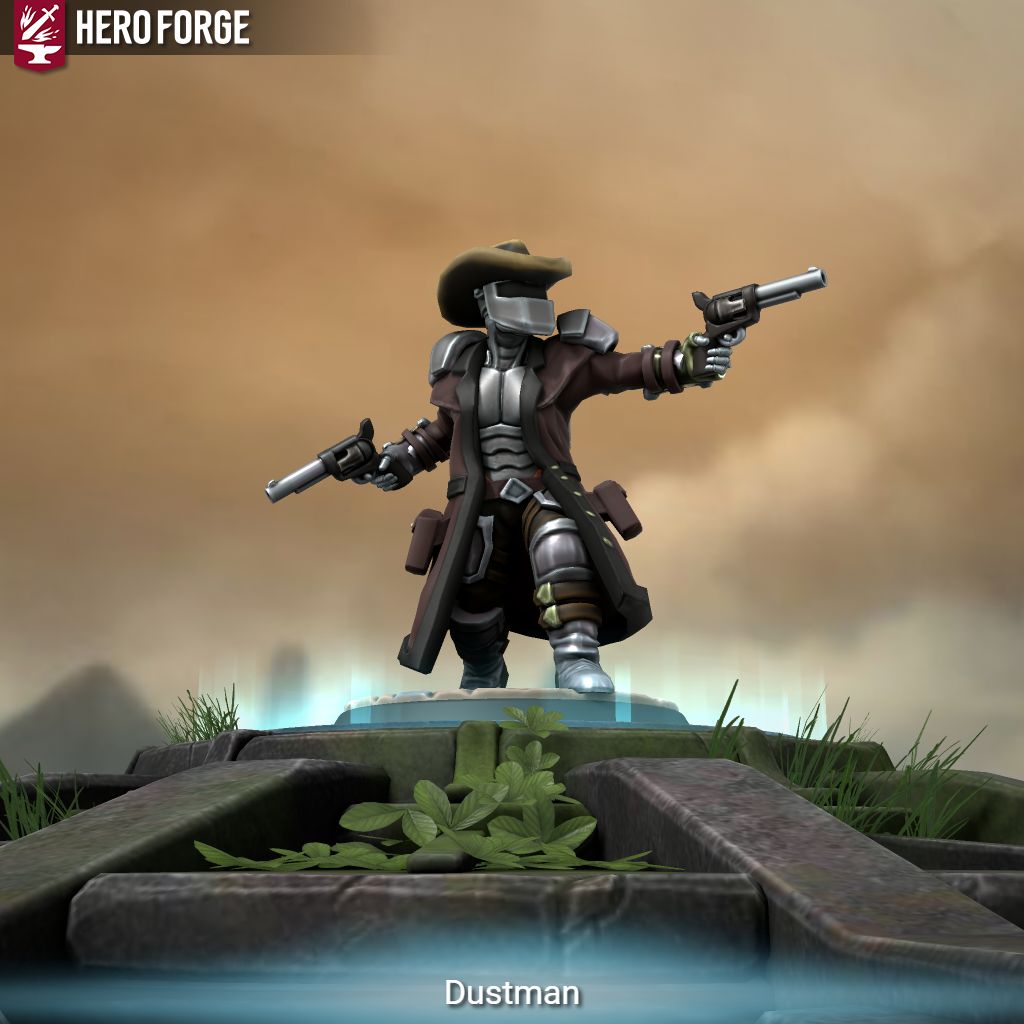 Fanart of a Dustman (Made in HeroForge) | Scrolller