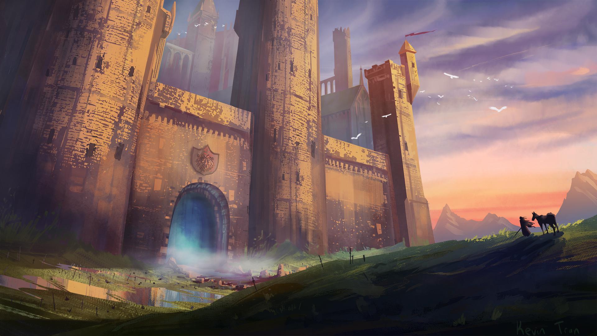 Fantasy Castle environment I made! [1920x1080] | Scrolller