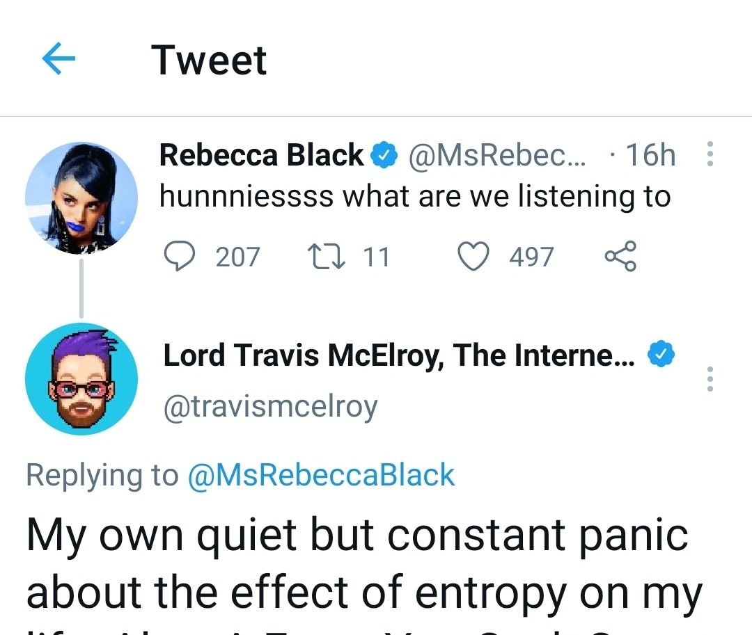 favorite travis twitter moment | Scrolller