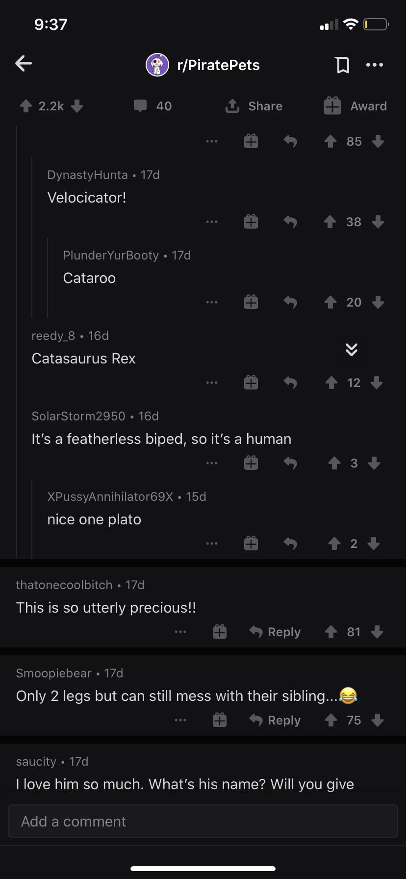 Featherless biped | Scrolller