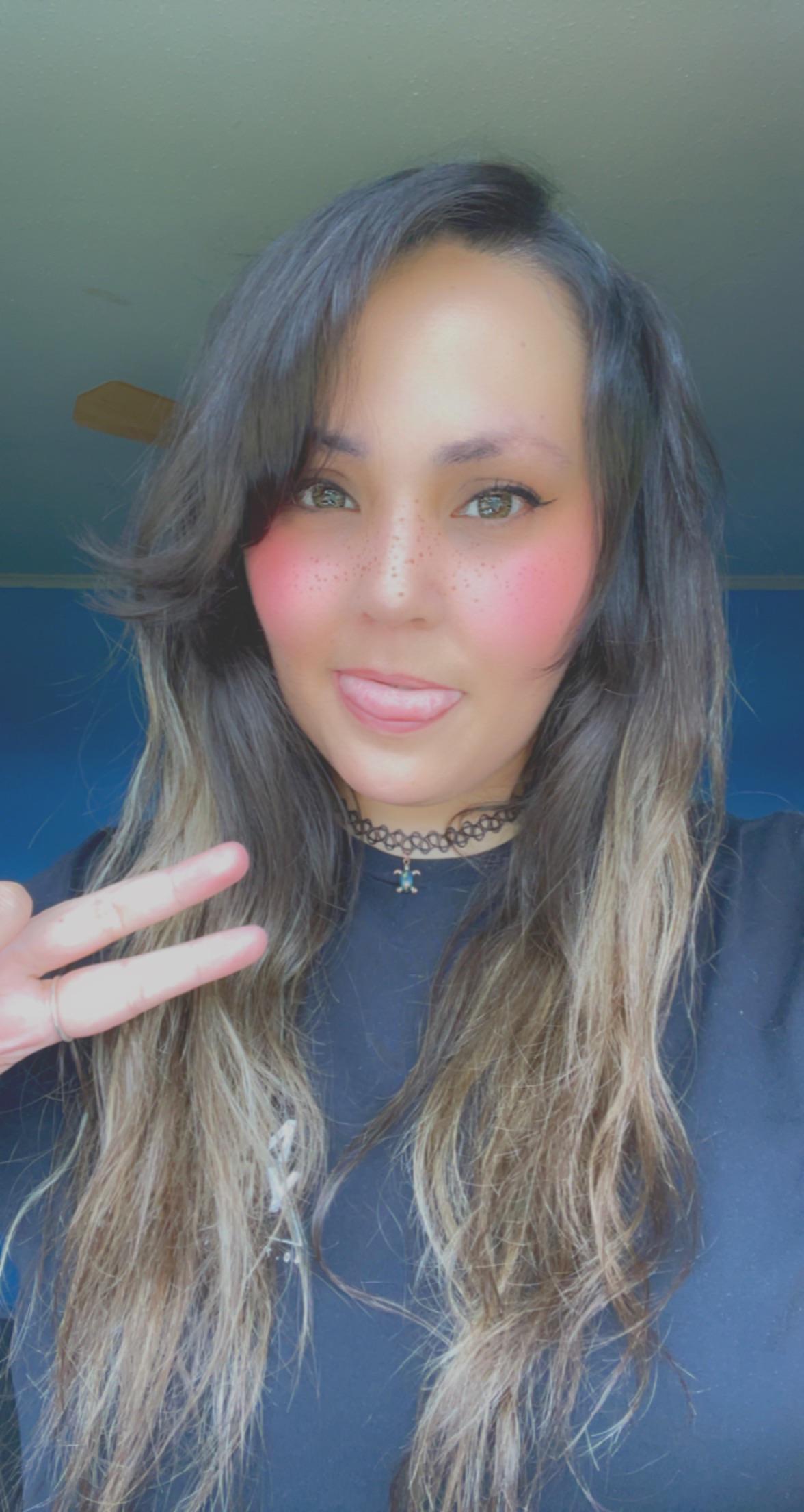 Felt cute here, my hair has got so long! | Scrolller