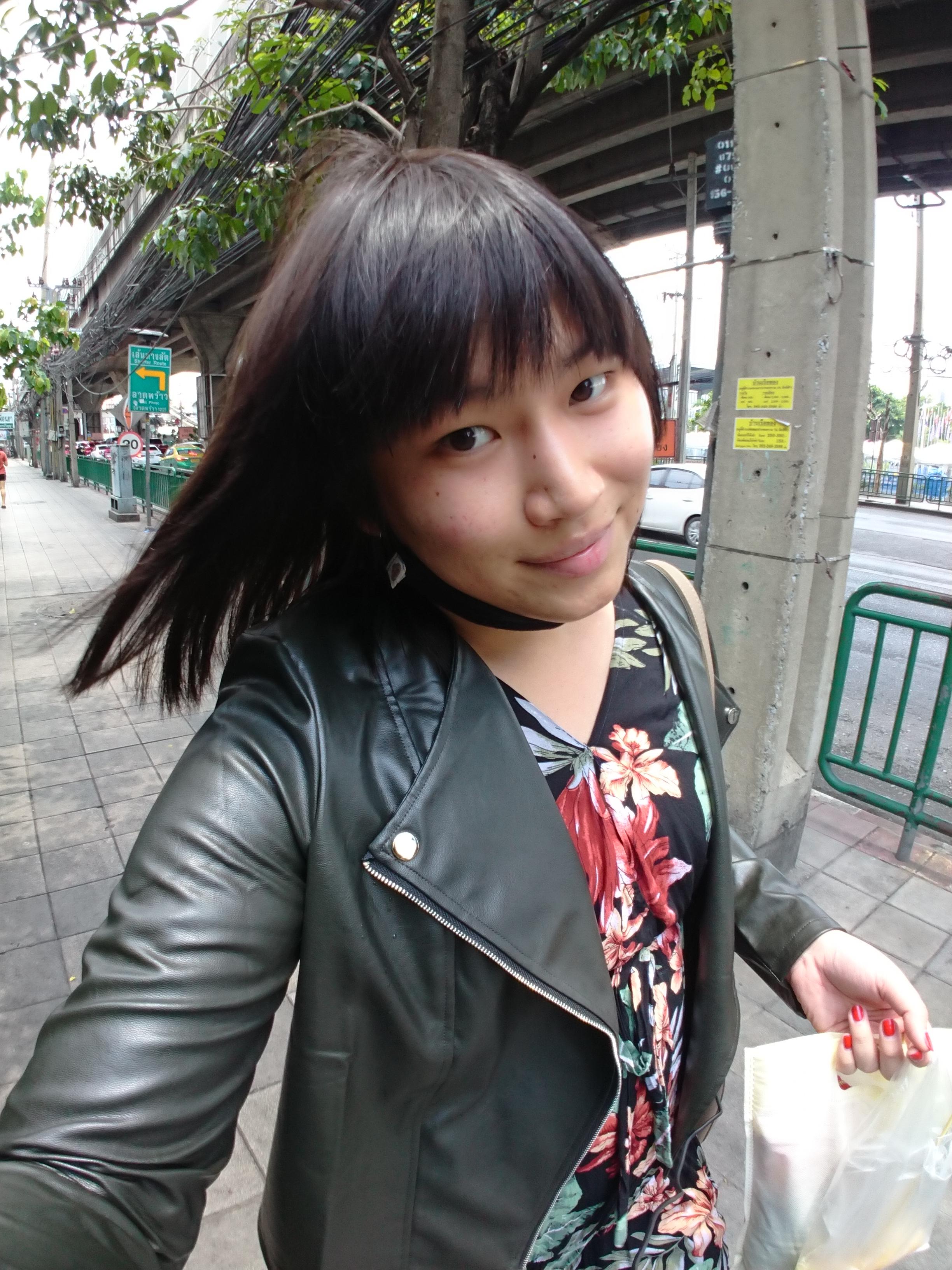 Felt cute under 34 celsius in summer in leather jacket 😂 | Scrolller