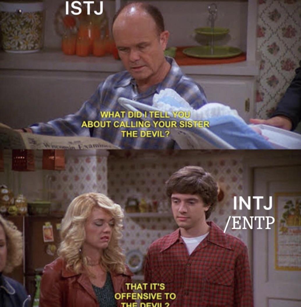 Felt the /ENTP made it a little more accurate | Scrolller