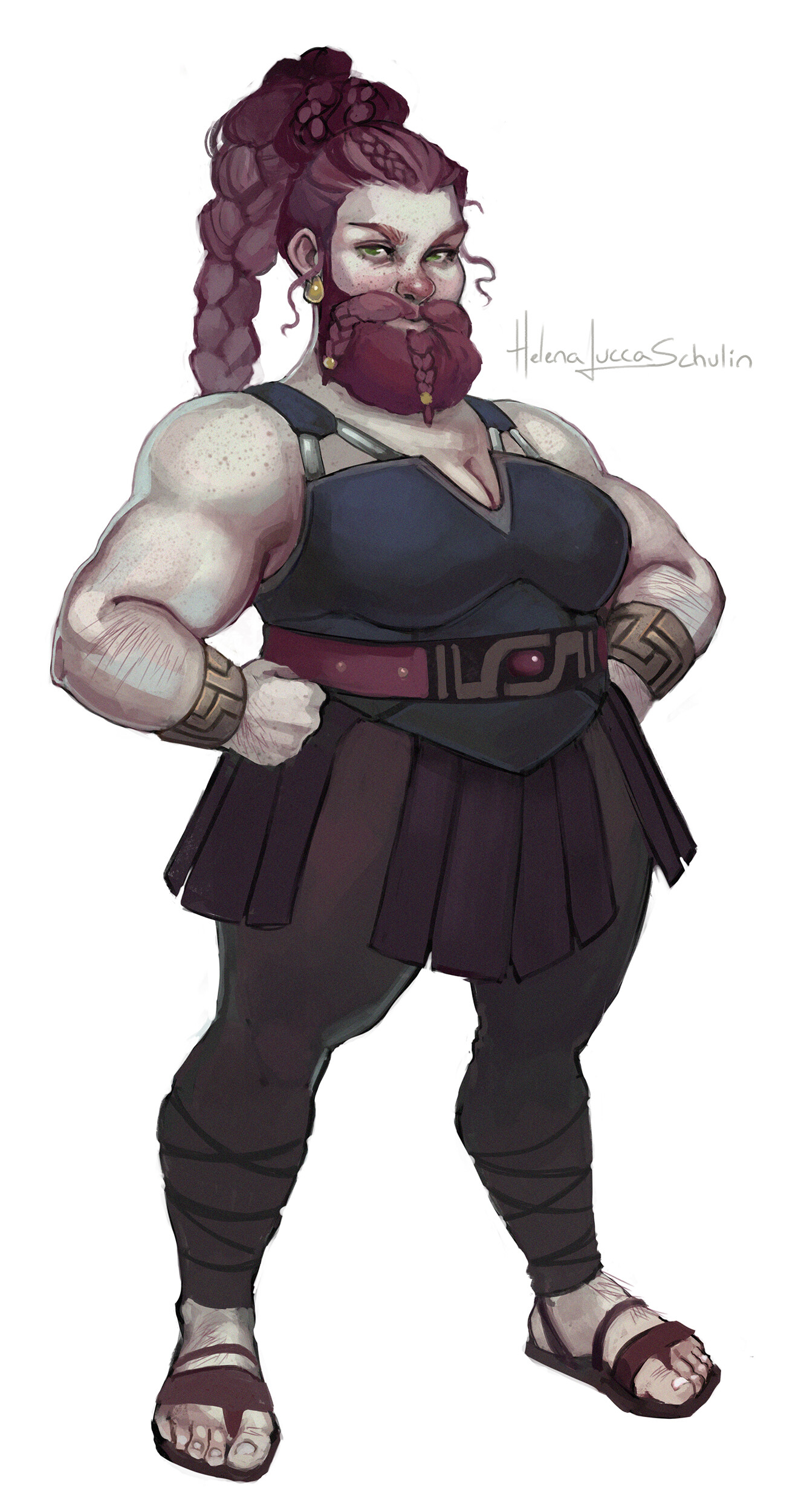 Female Dwarf by Helena Lucca Schulin | Scrolller